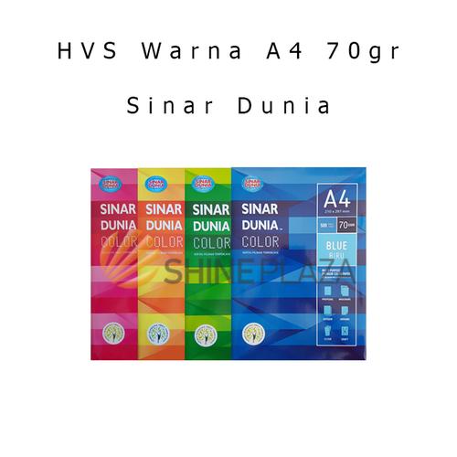Jual Kertas HVS A4 70gr Warna Sinar Dunia - Merah Muda - Kota Bandung ...