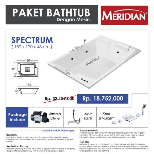 Jual Bathtub Marble MERIDIAN Spectrum (PAKET MESIN) - Jakarta Barat ...