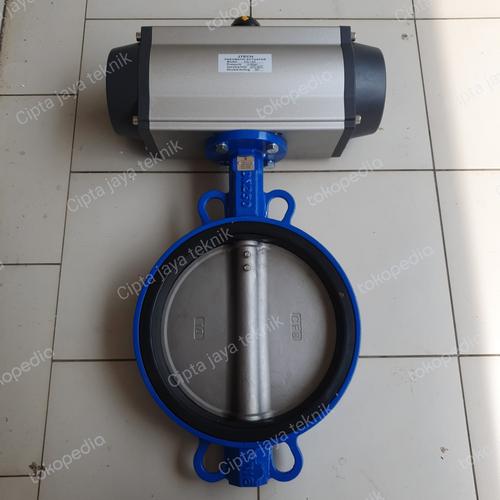 Jual butterfly valve pneumatic actuator 12" inch - tanpa solenoid ...