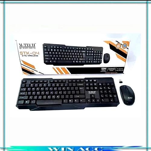 Jual Keyboard Mouse Wireless combo M tech STK-04 - Jakarta Pusat - WIN ...