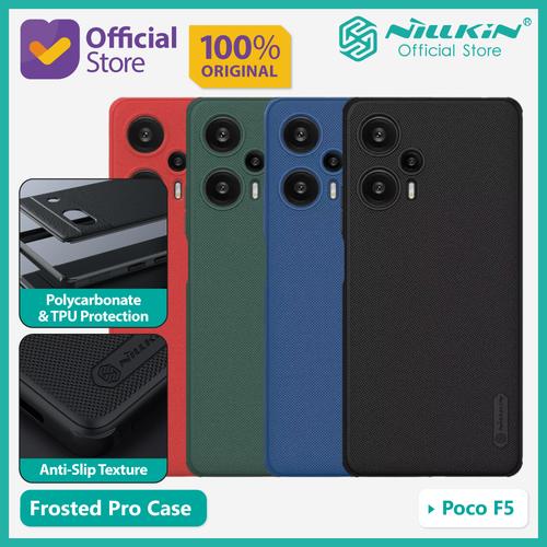 Promo Case Xiaomi Poco F5 Nillkin Frosted Pro Casing - Black - Kota ...