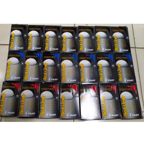 Jual pulpen pilot ball liner 0.8 pilot balliner m 0.8 (12pen) original ...
