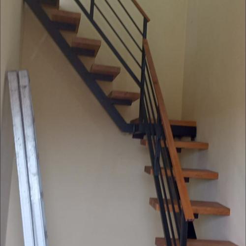 Jual handle tangga pegangan tangga hand railing kayu solid per meter ...
