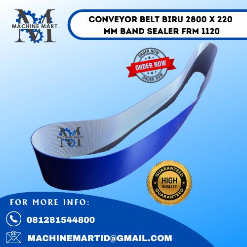 Jual Conveyor Belt Biru 2800 x 220 mm Continuous Band Sealer FRM 1120 ...