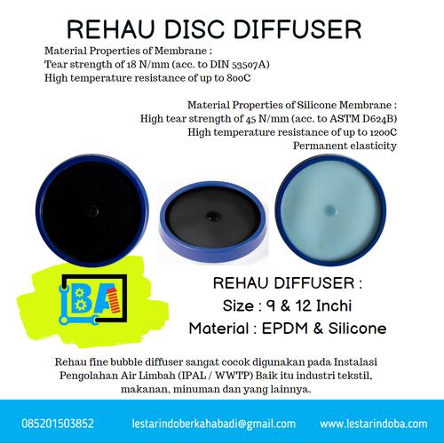Jual Aerator Fine Bubble Diffuser 9 Inchi REHAU - Kab. Batang ...