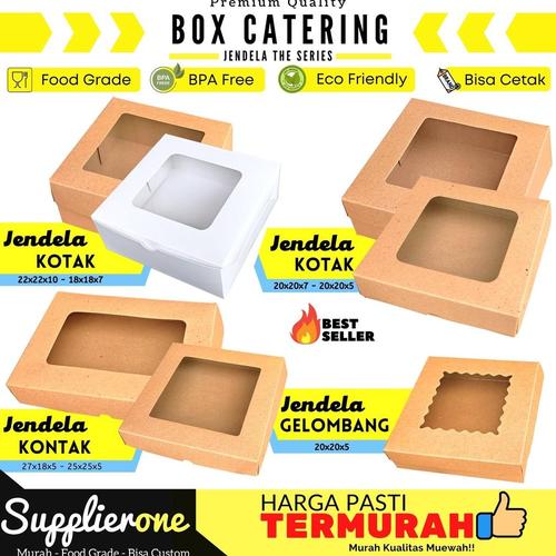Jual Box Catering Jendela / Dus Catering / Box Catering / Box Souvenir ...