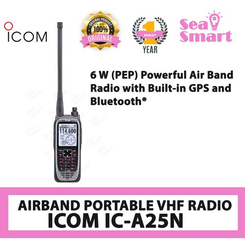 Jual AIRBAND VHF PORTABLE RADIO ICOM IC-A25N IC A25N/RADIO PESAWAT ...