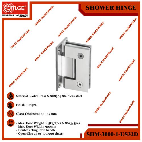 Jual Shower Hinge/Engsel Kaca Kamar Mandi OMGE SHM-3000-1-US32D ...