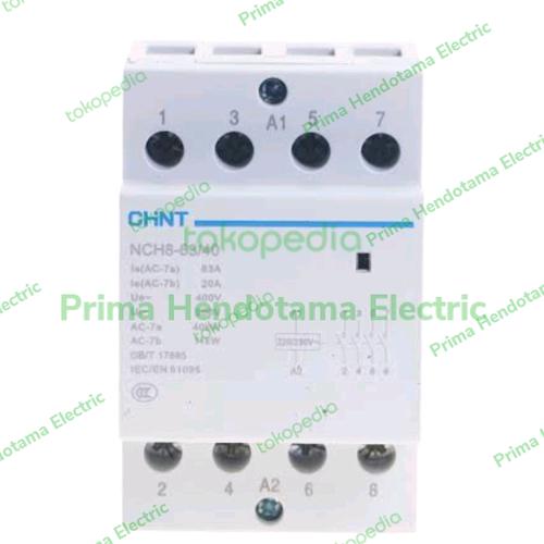 Jual Modular AC Contactor CHINT NCH8-63/40 NCH8 63/40 4NO 220V - Kota ...