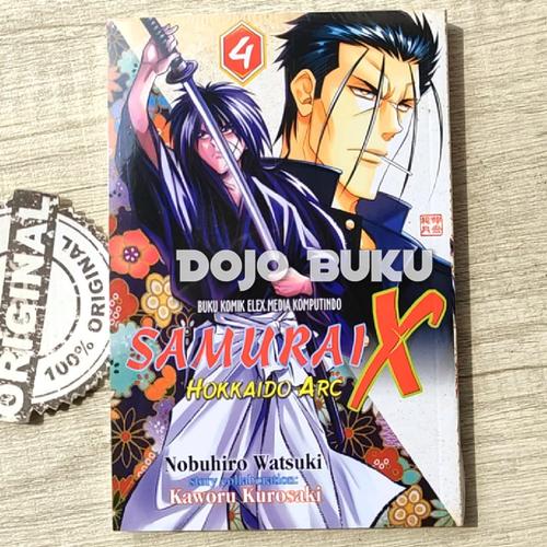 Promo Komik Samurai X Hokkaido Arc 4 by Nobuhiro Watsuki - Jakarta Barat - Dojo Buku | Tokopedia