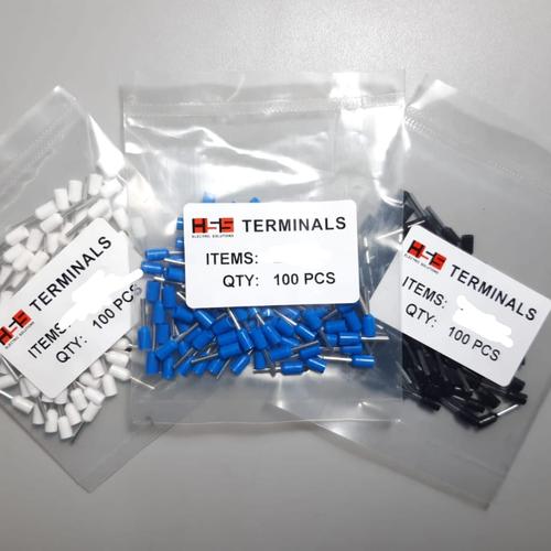 Jual Skun Botol Ferrules 1.5 mm E1508 merah / Kuning / Biru / hitam ...