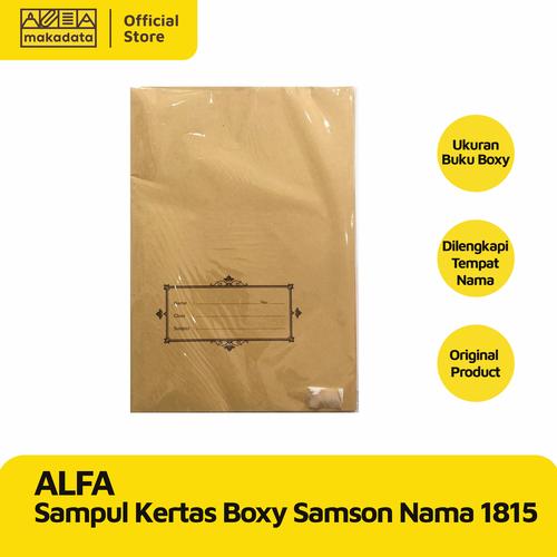 Jual SAMPUL BUKU COKLAT UKURAN BOXY SAMSON 1815 MURAH - Kota Surabaya ...