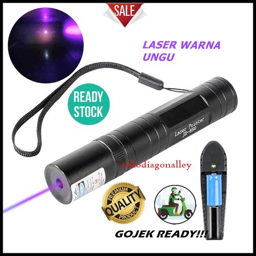 Jual Laser Pointer Ungu Laser Ungu Laser UV Sinar Ungu Purple Beam ...