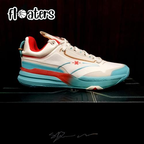 Jual BNIB Original 361° DVD Blue Red Floaters Basketball Shoes Sepatu ...