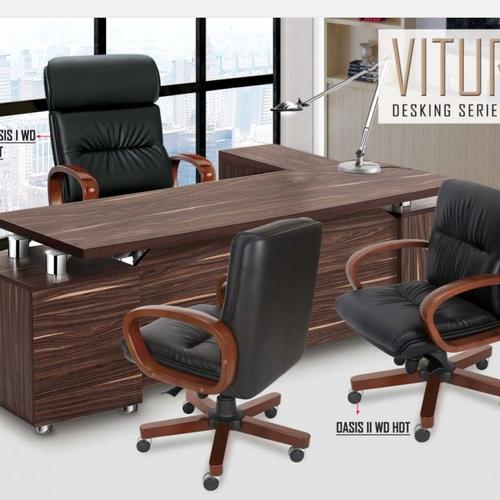 Jual Meja direktur meja kantor Indachi VITUR finishing HPL - Jakarta ...