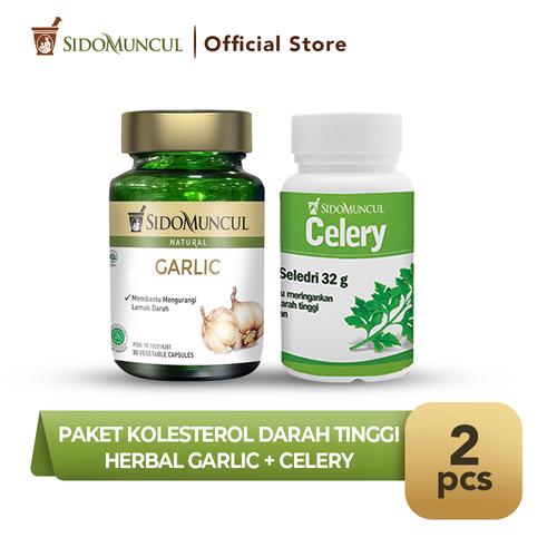 Promo Paket Kolesterol Darah Tinggi Sido Muncul Garlic + Celery 30 Kapsul - Kota Bekasi - Sido ...