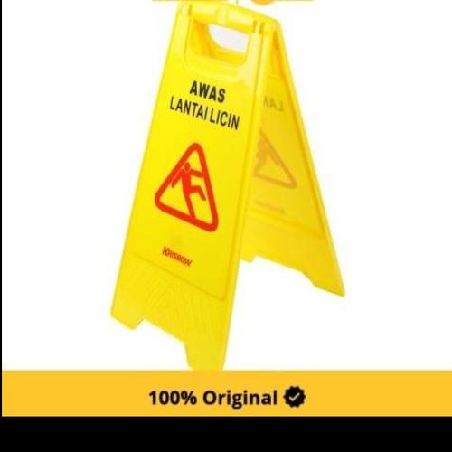 Jual Krisbow Floor Sign Awas Lantai Licin - Kuning - Kota Bekasi ...