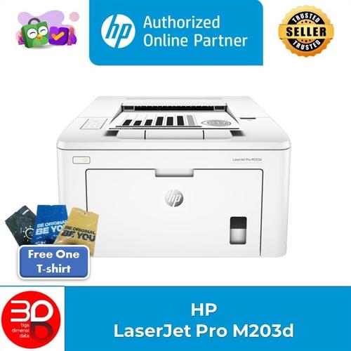 Promo HP Printer LaserJet Pro M203d - Packing Biasa Cicil 0% 3x ...