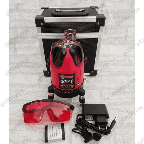 Jual Edon Laser Level Meteran Garis Leveling Alat Ukur + Tripod ED-5R ...