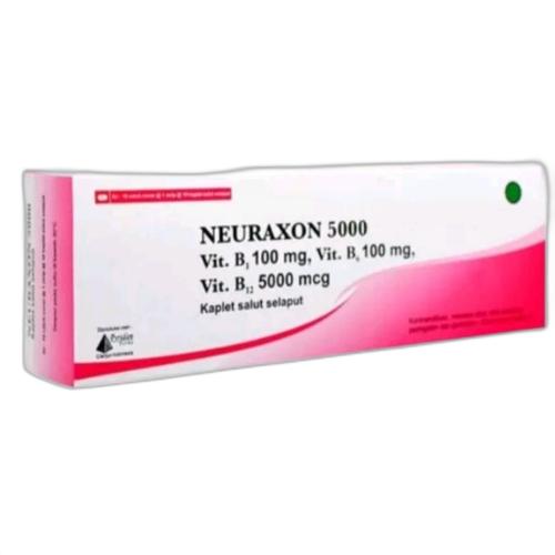 Jual Neuraxon 5000 tablet per lembar isi 10tab - Jakarta Utara ...