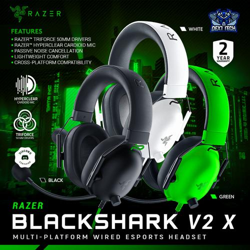 Jual Razer BlackShark V2 X Multi-platform wired esports Gaming Headset ...