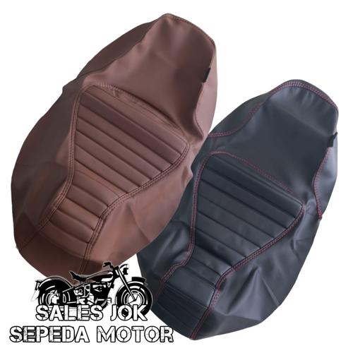 Jual Cover jok CUSTOM JAPSTILE pres BAHAN ZEUS FULL/untuk vario,scoopy ...