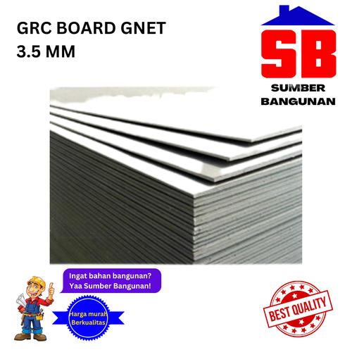 Jual GRC BOARD 3,5MM 3.5MM GNET PAPAN KALSI PLAFON SEMEN FIBER 1.22X2 ...