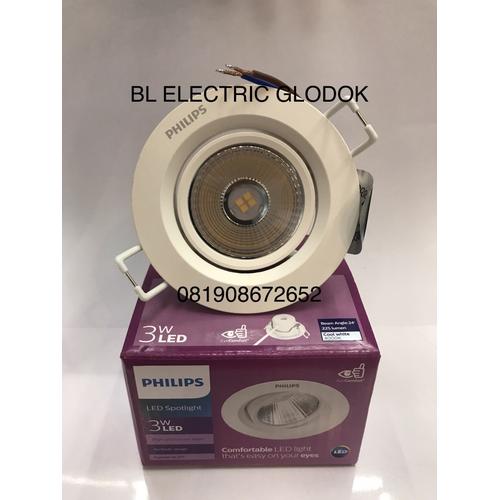 Jual Lampu Spotlight LED PHILIPS 3w Type KYANITE 59751 3 watt ORIGINAL ...