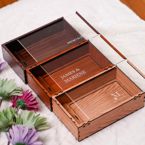 Jual Box Kayu 4R tutup kayu SLIDE pinus palet - tanpa flashdisk - Kota ...