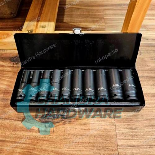 Jual MATA SOK SET JLD 1/2 IN 8 - 24 MM SOCKET SET BAJA ANTI KARAT 10 PCS - Jakarta Barat ...
