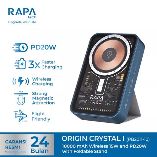 Jual RAPAtech Powerbank Magsafe 10.000 mAh 15W PD20W RAPA ORIGIN ...