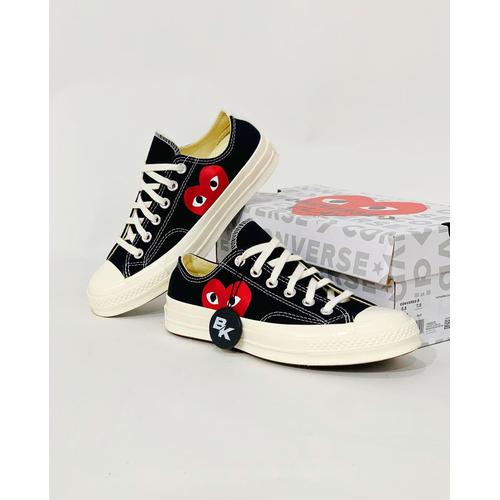 Jual CONVERSE CDG LOW BLACK - Kota Makassar - Beast Kicks Store | Tokopedia