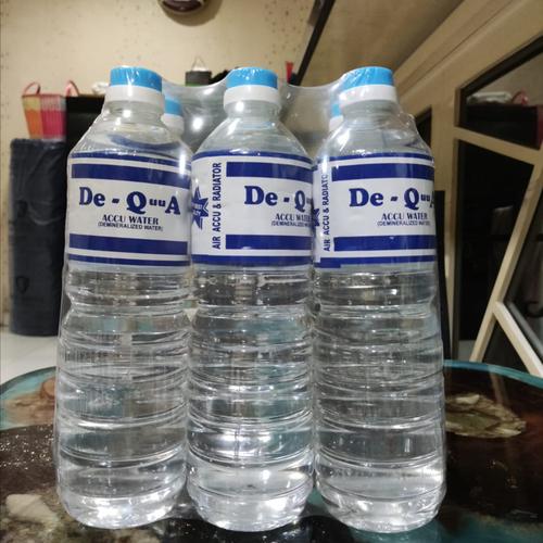 Jual Air Aki biru Untuk Tambahan Aki tutup biru botol 1liter - Jakarta ...
