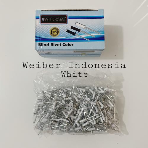 Jual PAKU RIVET 435 WELDOM WARNA/ BLIND RIVET 435 - White - Jakarta ...