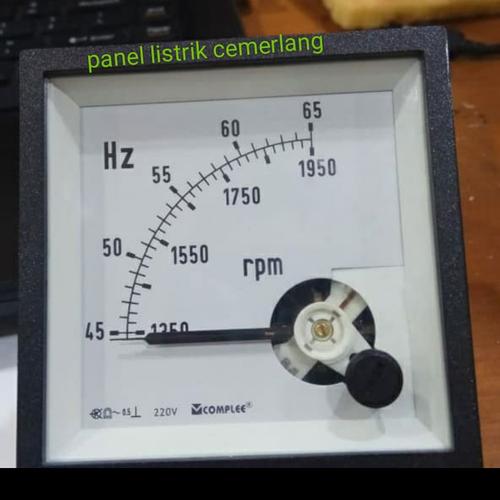Jual HZ meter +RPM body 72x72 220v - Jakarta Pusat - Panel listrik ...