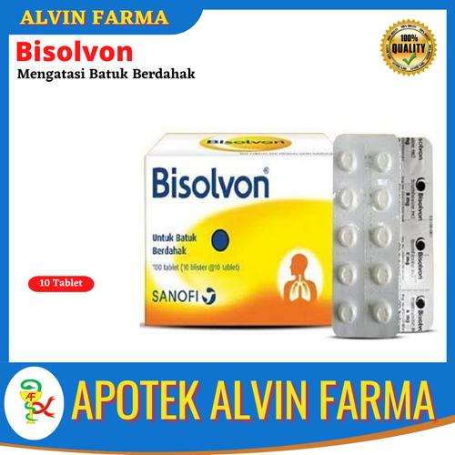 Jual Bisolvon Tablet Obat Batuk Berdahak BISOLVON Tablet - Jakarta ...