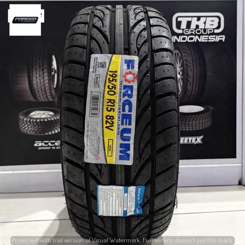 Jual Ban Mobil Tubles Merek Forceum R15 Type Hena Ukuran 195 50 - Kota ...