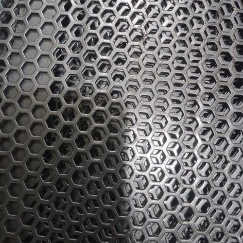 Jual Plat Ram Gril Hexagonal 50 cm x 50 cm Plat ram Speaker besi Tebal ...