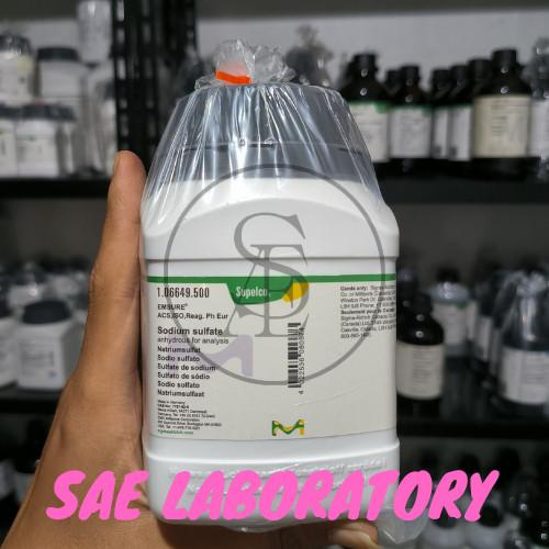 Jual SODIUM SULFATE/ Natrium Sulfat / Na2SO4 MERCK 106649 500gr - Kab ...