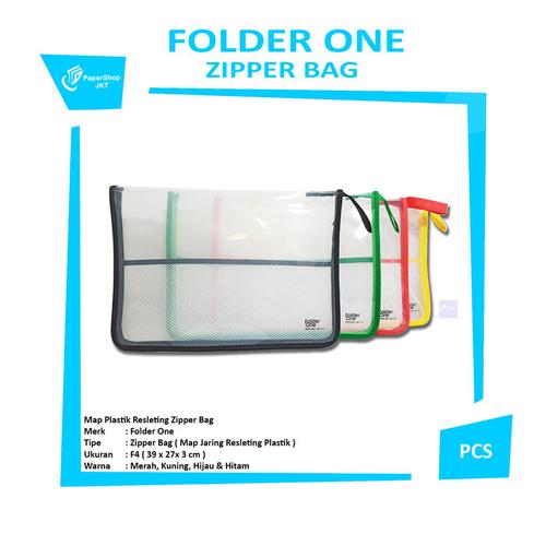 Jual Zipper Bag Plastic Ukuran Folio - FOLDER ONE - Pcs - Jakarta Utara ...