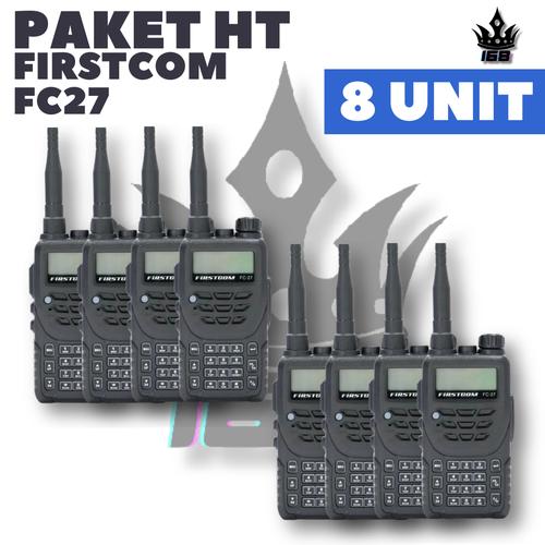 Jual PAKET 8 HT Handy Talky Firstcom FC-27 FC 27 Dual Band Waterproof IP66 - Jakarta Barat ...