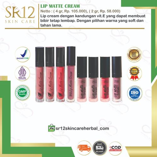Jual LIP CREAM DAN LIP MATTE SR12 - Sweet Pink, Mini (2 gr) - Kota Pekanbaru ...