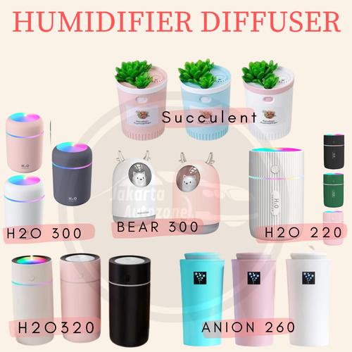 Promo Diffuser Humidifier Mobil Pelembab Udara Ruangan Interior Mobil ...