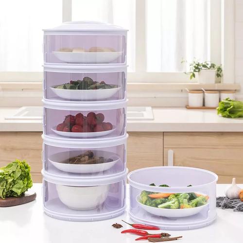 Jual 4 Susun Food Cover Storage Rak Penyimpanan Makanan Tetap Hangat ...