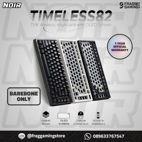 Jual Noir Timeless82 75% Wireless OLED Mechanical Keyboard Timeless 82 ...