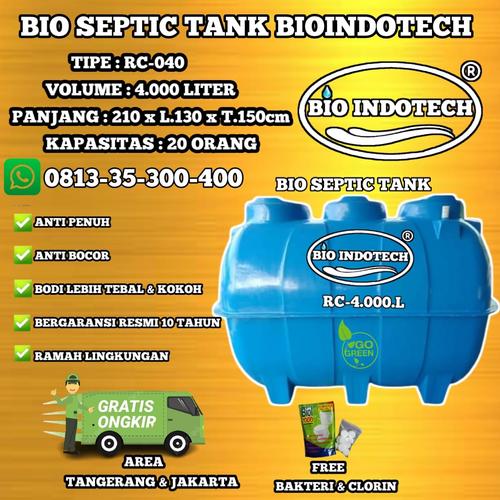 Jual septictank 4000 liter, sepiteng, septic tank biotech, septic tank ...