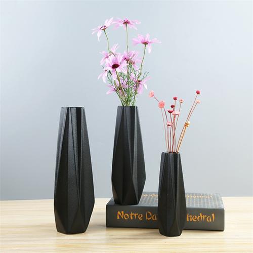 Jual Vas Bunga Monokrom Modern Minimalis / Ceramic Jar Vase 1630 - 1 ...