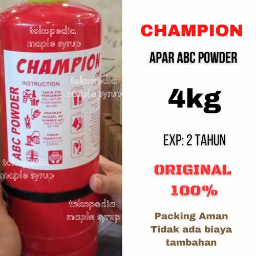 Jual apar abc powder 4kg champion ori fire extinguisher - Jakarta Barat ...