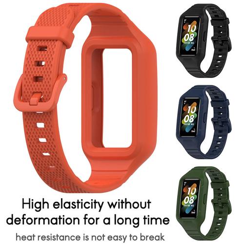 Promo Silicone Strap Wrist Built-in Case Huawei Band 8 9 - Tali Jam ...