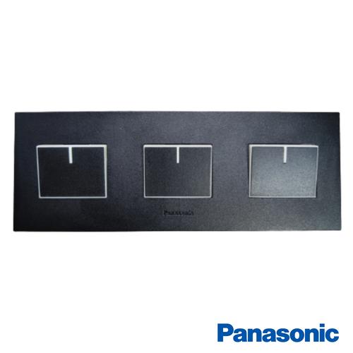 Jual PANASONIC Saklar 3G Gang Triple Hitam WESJ78069B WESJ5941B ...